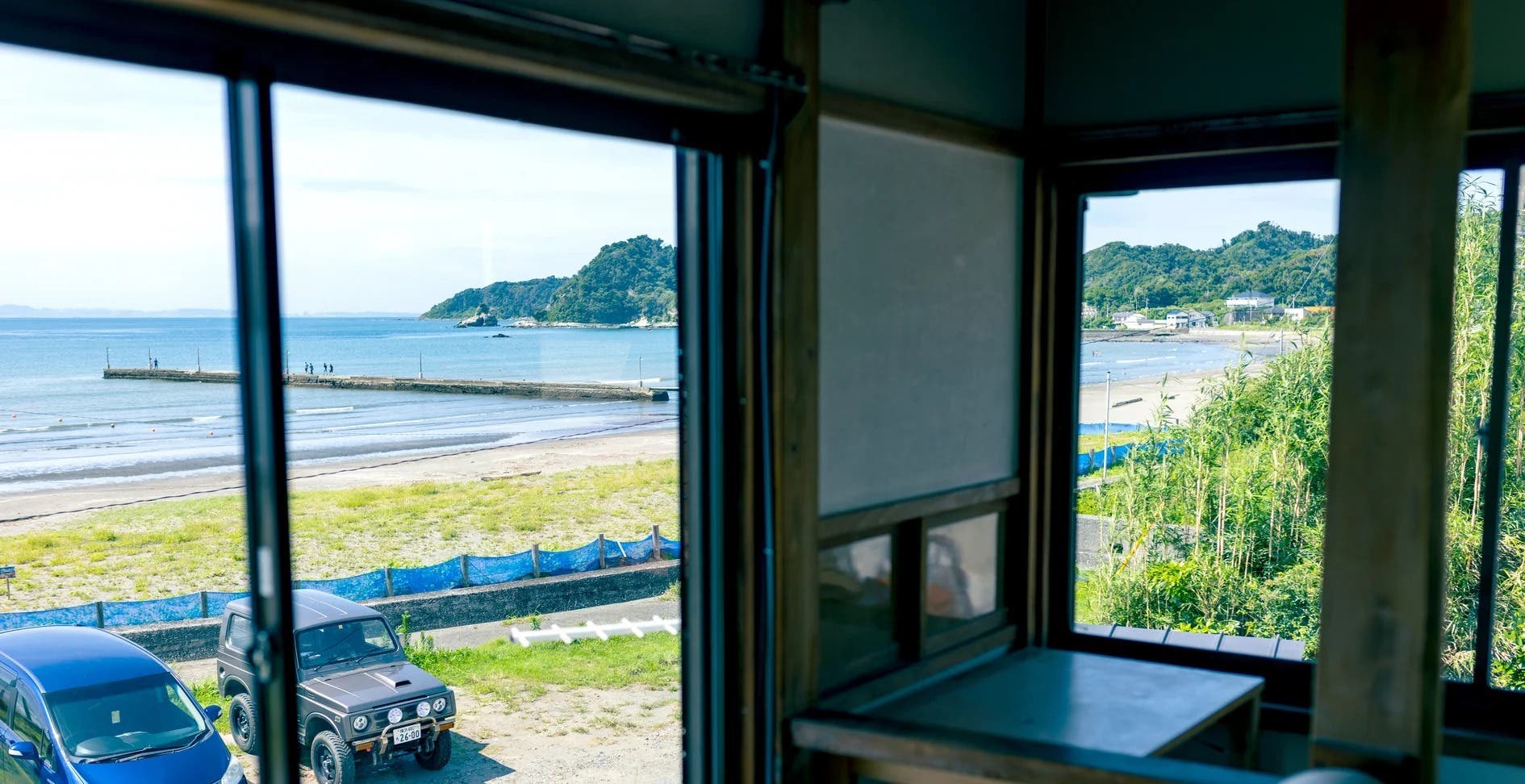 砂浜まで10秒　南房総の原岡桟橋すぐ近く、海が見えるリノベーション一軒家の写真13