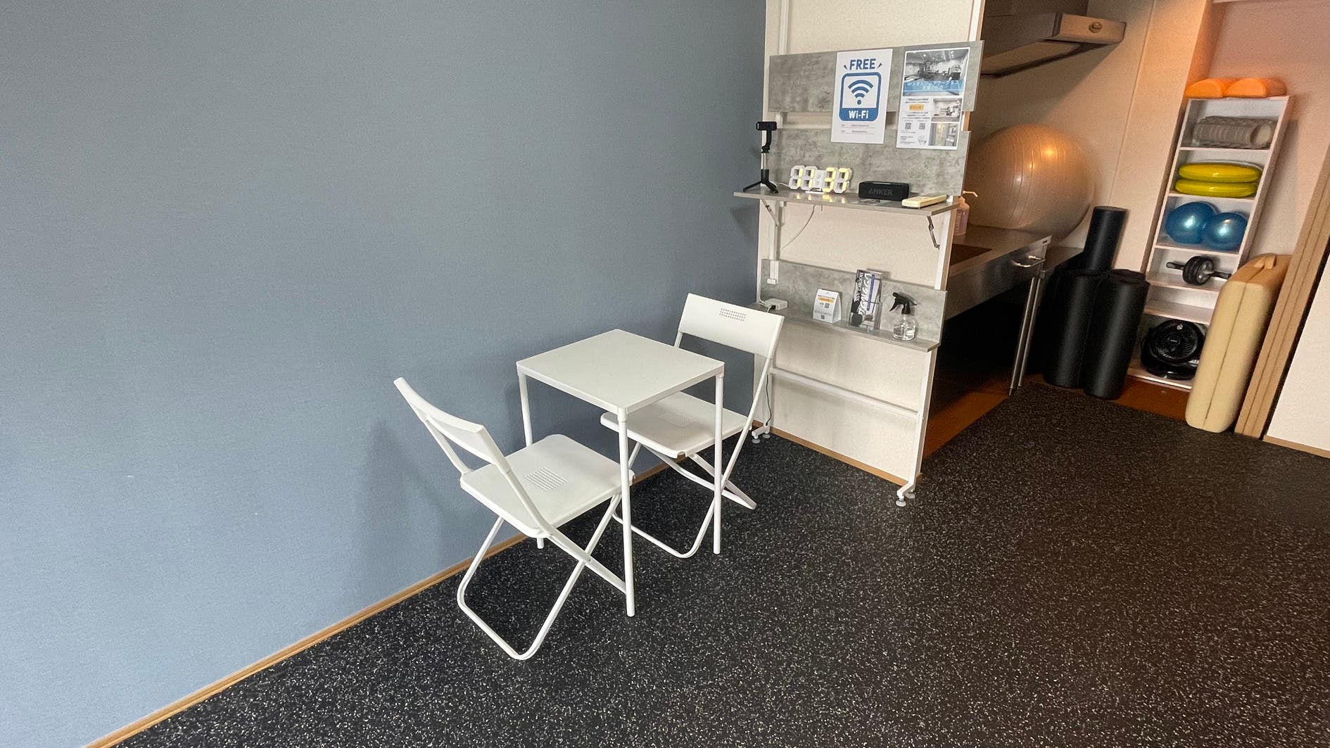 溝の口駅１分👋手ぶらでOK　👕無料貸し出しウエア・ソックス・シューズ・タオル有り　レンタルジムの写真6