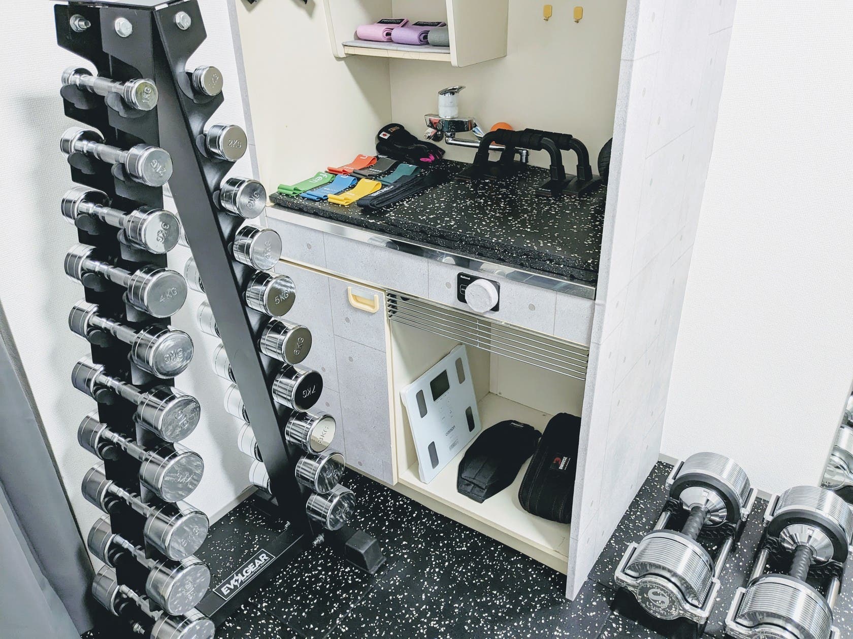 💫リニューアル💫土日割1980円/1h💰五反田駅徒歩2分🚶設備充実💪清潔感✨撮影OK📹パーソナル、合トレ、ソロトレに！の写真12