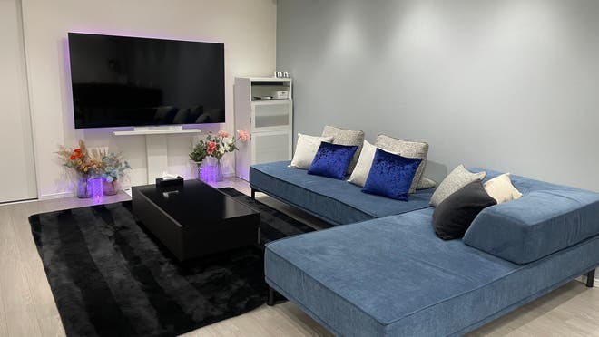 西九条・千鳥橋駅から近く☆USJ近く☆広々スペース最大16名利用可☆75型TV☆24時間利用可☆の写真2