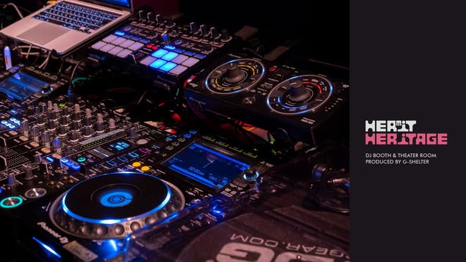 シアタールーム&DJブース【Hermit Heritage】大画面+迫力音響でミニパーティ!プロ仕様のDJ機材でライブ配信も!の写真17