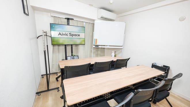 【渋谷駅3分】光回線高速WiFi、大型モニター、ホワイトボード完備☆いつでも清潔な会議室の写真2