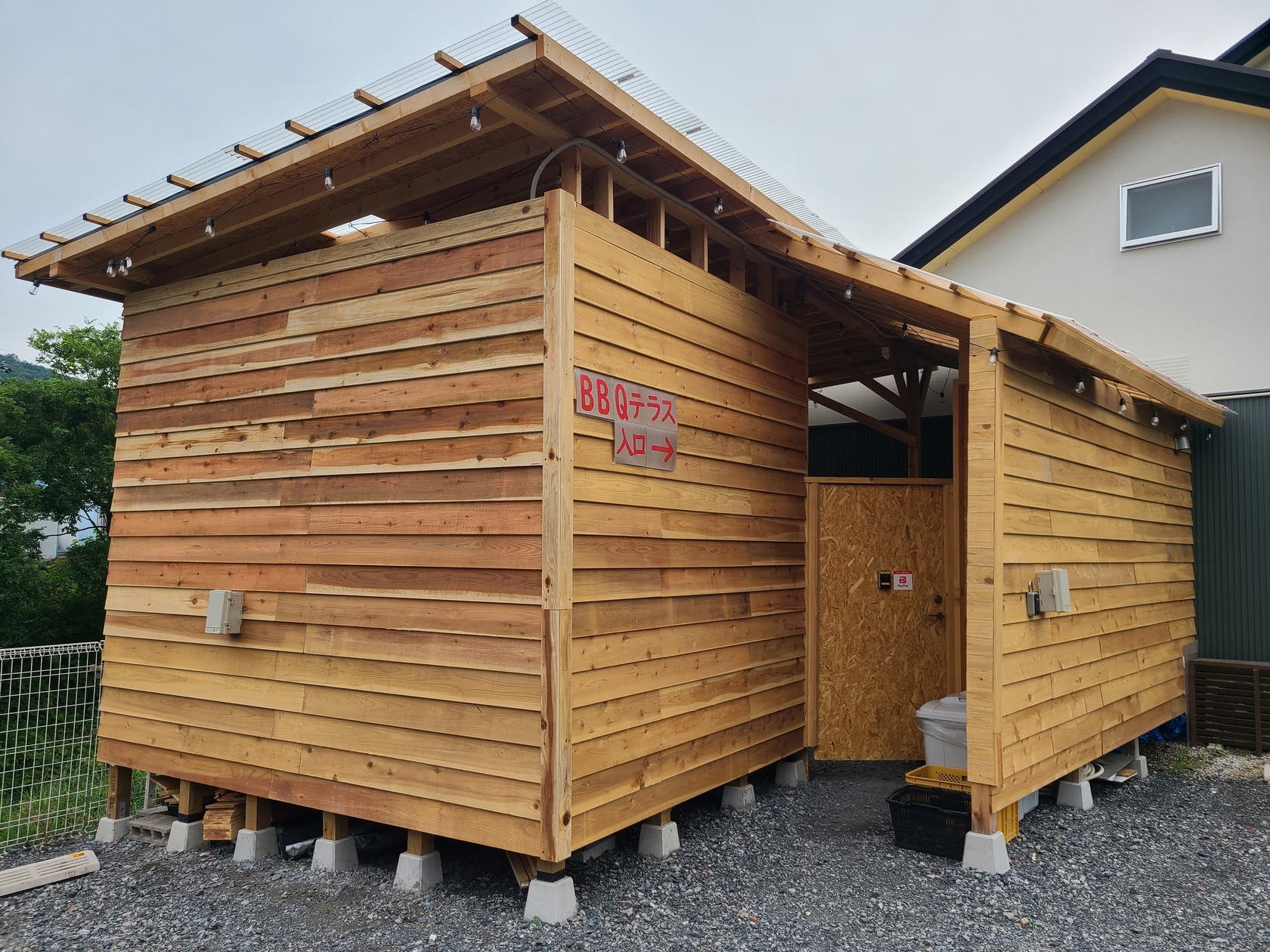 ときがわRS第2BBQテラス★全天候型BBQ専用スペース★雨の日も安心の屋根完備★専用キッチン＆清潔トイレ完備！の写真20