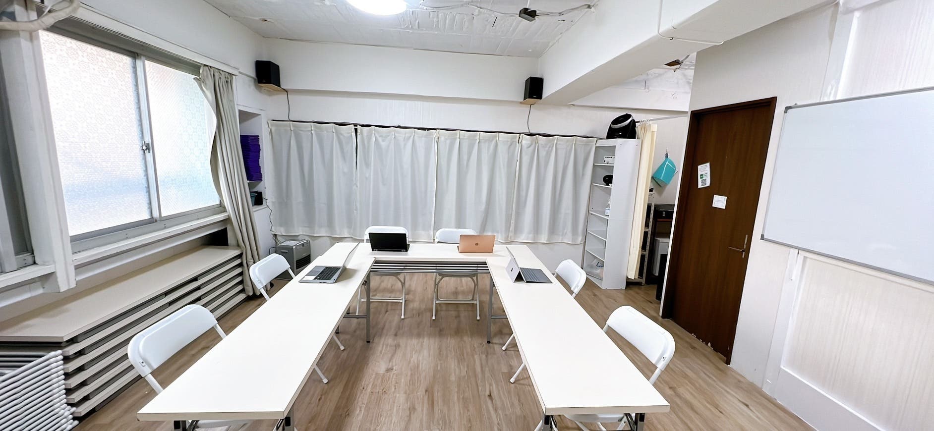 ⭐️稽古場や余興のレッスンに最適⭐️壁一面ミラー&amp;ヨガマット有⭐️の写真5