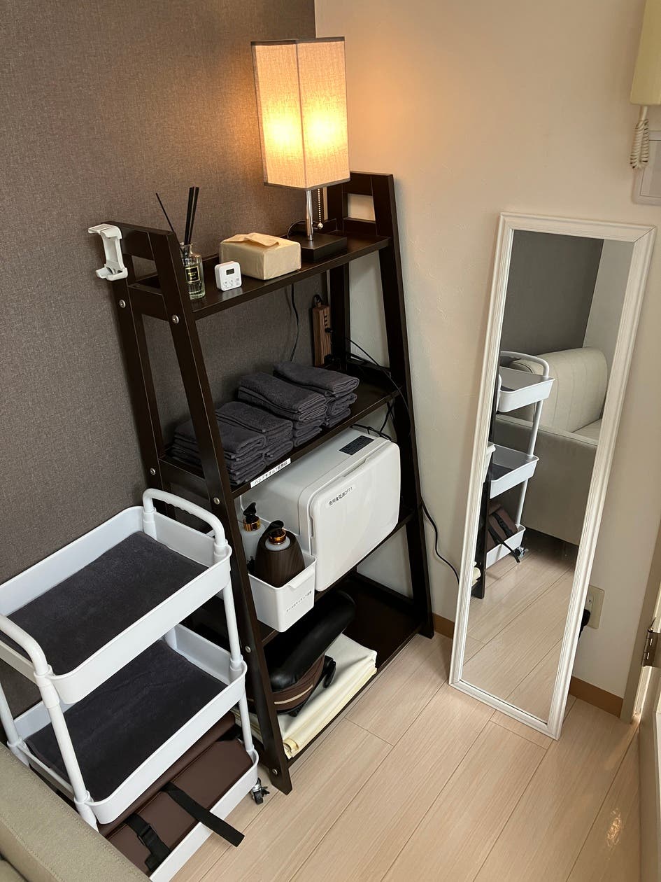 エミテラスから徒歩1分！24時間レンタルサロン 101号室！フリーを目指す整体師、セラピスト様を応援！ハンド・バスタオルつき！の写真5