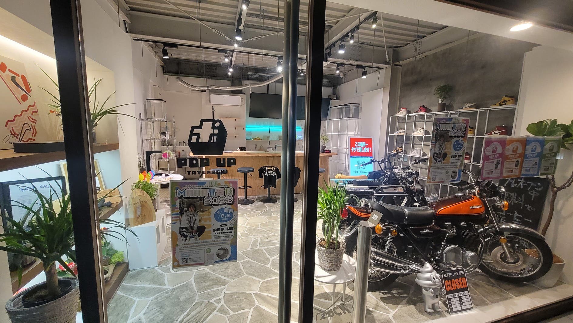 【竪町ストリート内中心の路面店】ポップアップストアや展示会に最適な多目的レンタルスペース　アパレル等ポップアップタテマチの写真12