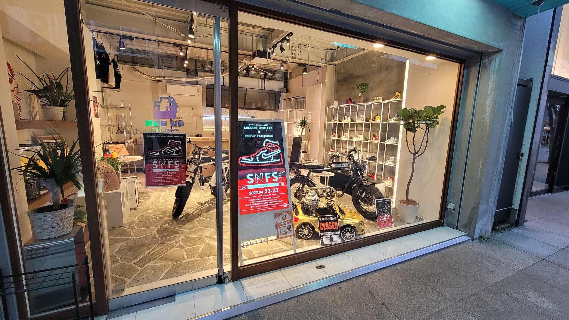 【竪町ストリート内中心の路面店】ポップアップストアや展示会に最適な多目的レンタルスペース　アパレル等ポップアップタテマチの写真14