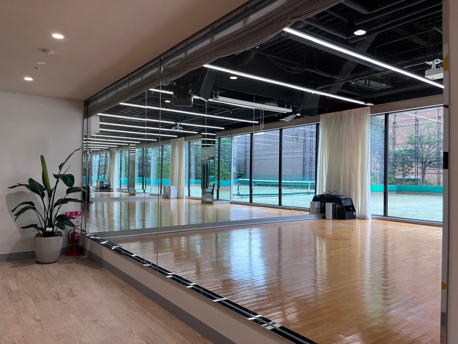 オープン価格★【北品川駅5分/マリオットホテル隣】自然光が入る2面鏡のダンススタジオ/レッスン・オーディション・スクール利用にの写真14