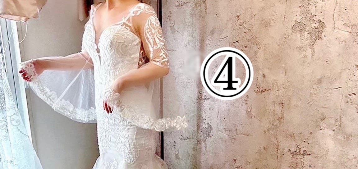 ウエディングドレスレンタルの画像4