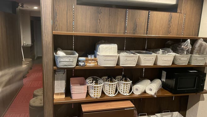 【熊本下通中央】 ルーム D くすみピンクでオトナ可愛い 落ち着いた雰囲気の写真12