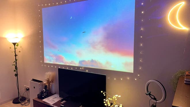 貸切映画館🍿【難波駅6分】大画面プロジェクター🍹誕生日🎁二人っきりデート❤️ごろごろ🛋️ボドゲ🎲プラネタリウム💫女子会の写真13