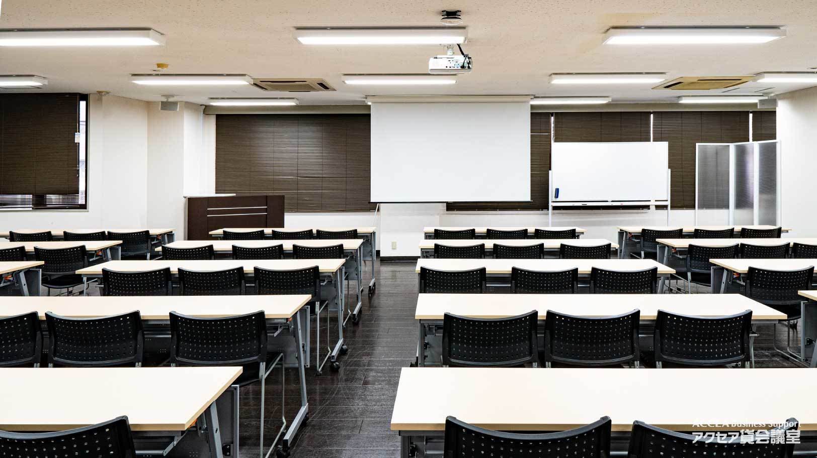 アクセア会議室半蔵門店 第1会議室【半蔵門駅より徒歩1分！スクール57名利用可能な会議室】の写真3