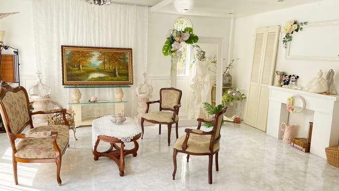 瀬田川絶景が自慢のライダーズカフェMM、その2階のフォトスタジオの写真5