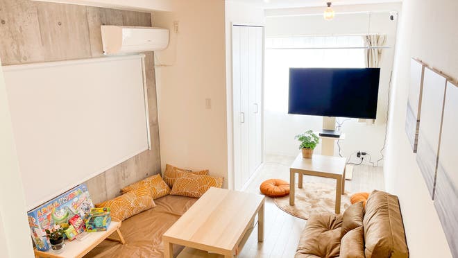 ⛄冬割🎅CRAYS5🎉🌸学割🌸神TV55インチ😍駐車場1台🚗料理可✨💕シャワー利用可💕室内常時暖💕深夜割🌠の写真1