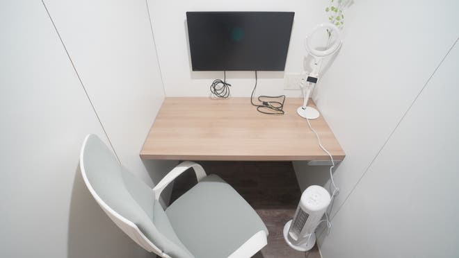 <PRIME BOOTH名古屋駅新幹線口No.1(ラージ)>名古屋駅エスカE7出口徒歩4分🚃コンビニ1分🏪個室💼光Wi-Fiの写真1