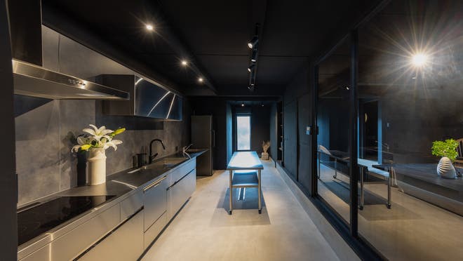 道の駅むなかたより車で5分★インテリアコーディネーターが本気でデザインした古民家レンタルスペースの写真9