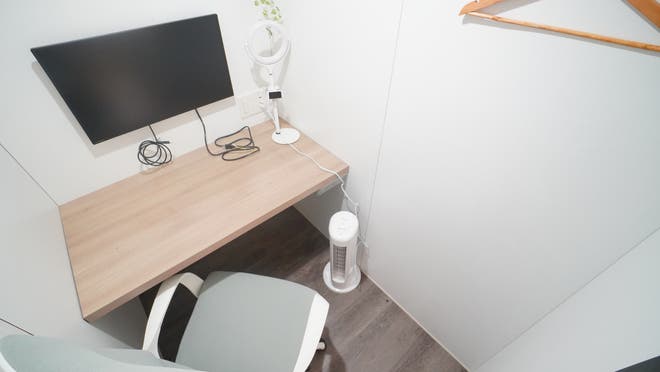 <PRIME BOOTH名古屋駅新幹線口No.2(ラージ)>名古屋駅エスカE7出口徒歩4分🚃コンビニ1分🏪個室💼光Wi-Fiの写真4