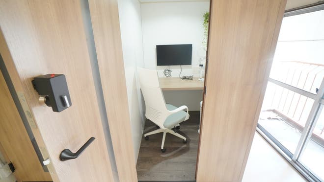 <PRIME BOOTH名古屋駅新幹線口No.2(ラージ)>名古屋駅エスカE7出口徒歩4分🚃コンビニ1分🏪個室💼光Wi-Fiの写真9