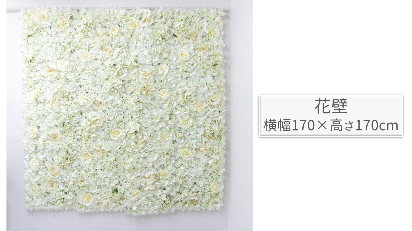 白壁・白家具｜シック｜天蓋ベッド｜花壁｜シャンデリア｜５面背景｜撮影機材無料｜生誕祭・誕生会｜コスプレ｜YouTube配信の写真18