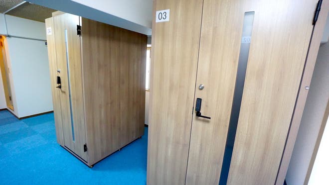 <博多駅前個室ブースNo.4>完全個室ワークブース💼Wi-Fi📶モニター🖥テレワーク/ZOOM/面接/自習/作業場所の写真8