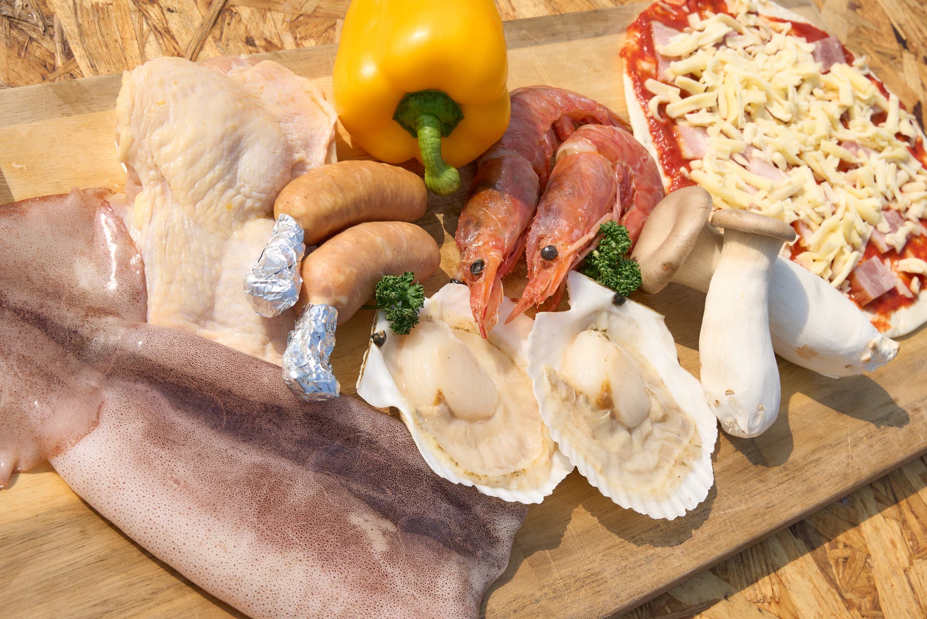 食材セット（WEBERガスグリル付き）の画像1