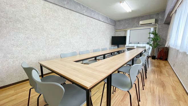 【高田馬場駅徒歩3分!30名利用可!】高速光WiFi・50型テレビ・ホワイトボード全て無料!ふれあい貸し会議室 高田馬場Fの写真7