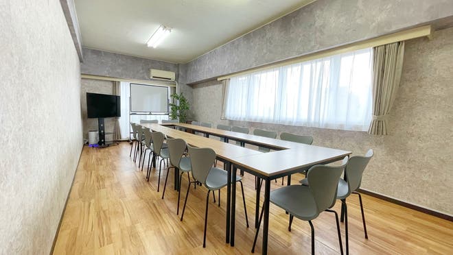 【高田馬場駅徒歩3分!30名利用可!】高速光WiFi・50型テレビ・ホワイトボード全て無料!ふれあい貸し会議室 高田馬場Fの写真9