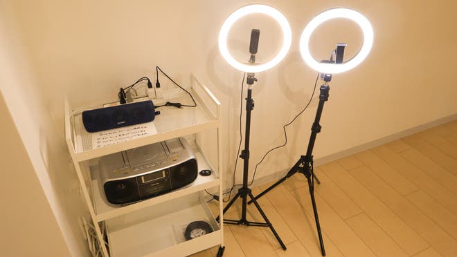 【🌟三角公園目の前🌟】ダンスもできるレンタルスタジオ|24時間利用可能⏰幅5.4m高さ2mの大型鏡の写真6