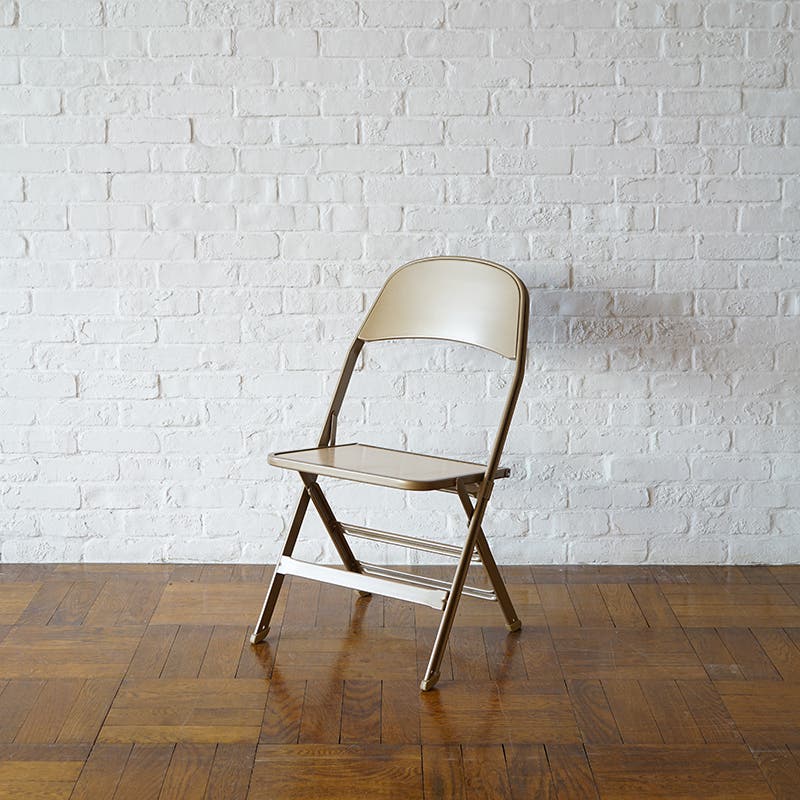 CLARIN　WOOD SEAT FOLDING CHAIRの画像1