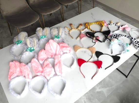 アニマルカチューシャ🐰🐻🐈の画像1