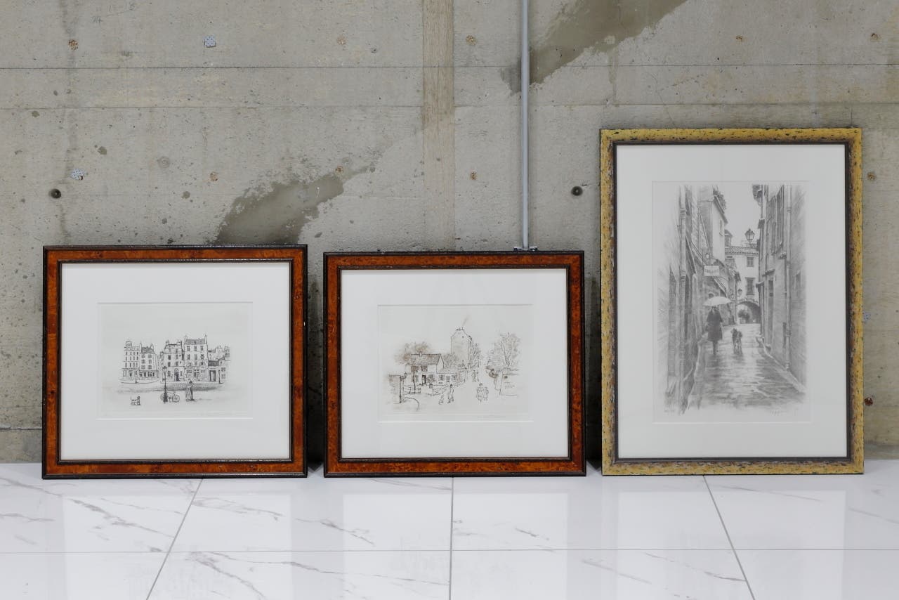 【レンタル家具】絵画⑥　笹倉鉄平の画像1