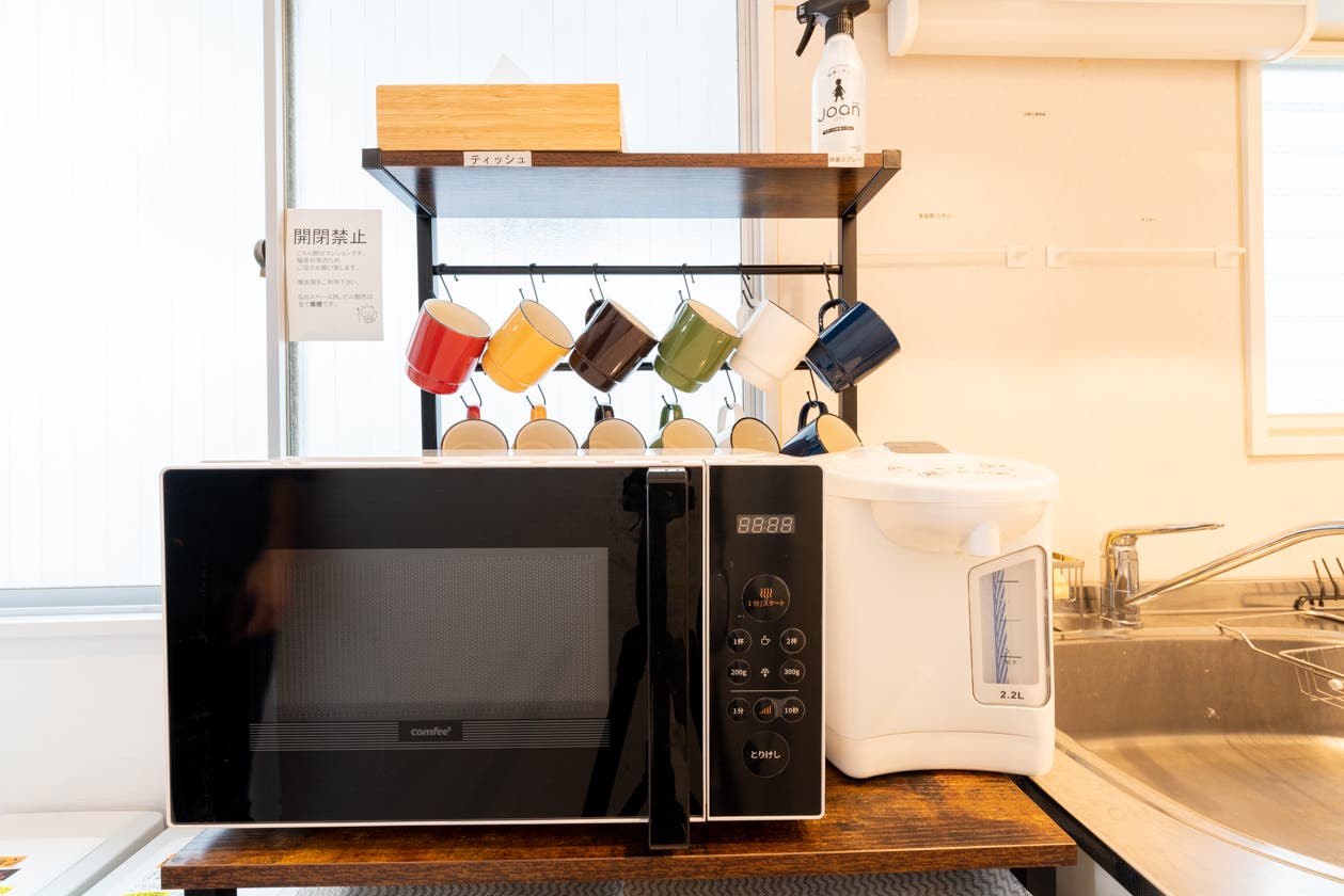 冷蔵庫、電子レンジ、ポットの画像3