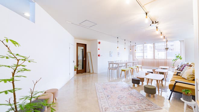 @400円/hほどで1フロア貸切🎉毎回清掃🧹最大40名🙆♀広々空間🍷24H🌠120㌅大画面プロジェクター🎥スマホ・PC投影💻の写真25