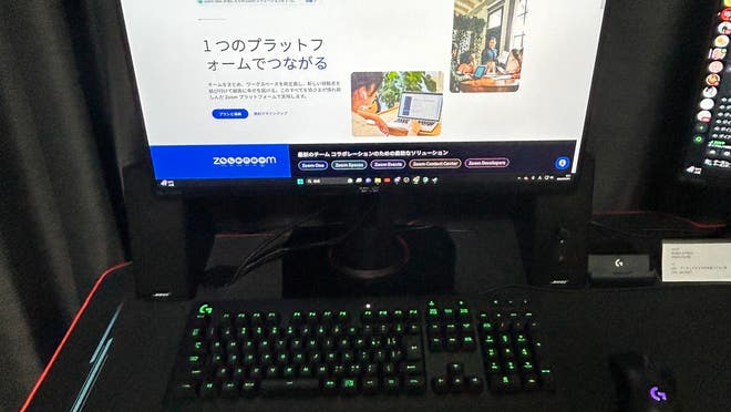 PC2台完備!本通りのゲーミングスタジオ ゲーム、Zoom会議に特化したお部屋です。の写真3