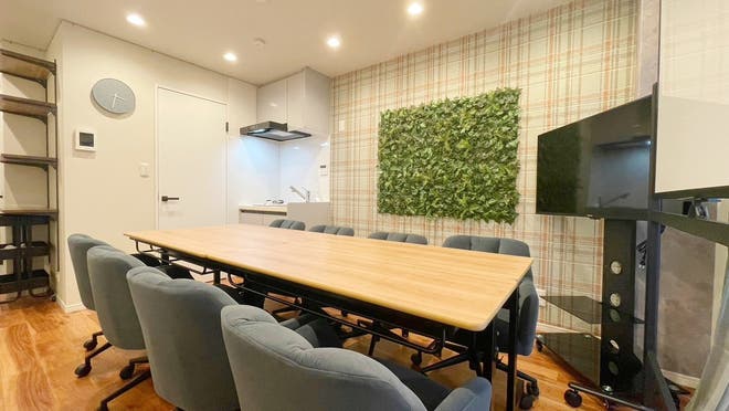 【中野駅徒歩3分!12名利用可!】高速光WiFi・大型モニター・ホワイトボード全て無料!ふれあい貸し会議室 中野Aの写真2