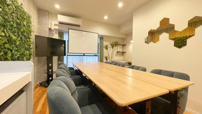 【中野駅徒歩3分!12名利用可!】高速光WiFi・大型モニター・ホワイトボード全て無料!ふれあい貸し会議室 中野Aの写真3