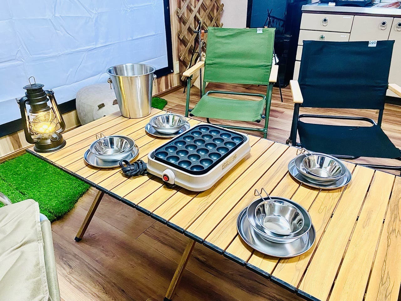 冬は鍋パも❗️全天候ok24時間営業🕰️三宮5分！1LDKとバルコニーが貸切⛱最大14名/バーベキュー🍻の写真11