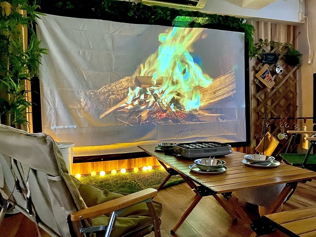 冬は鍋パも❗️全天候ok24時間営業🕰️三宮5分！1LDKとバルコニーが貸切⛱最大14名/バーベキュー🍻の写真7