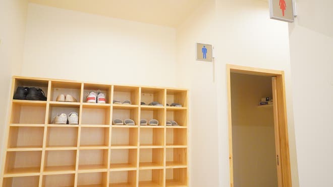 <レンタルスタジオSPOCCO鶴舞公園>ツルマガーデン内🌳更衣室👗大型パネルミラー🧘♀️Wi-Fi📶の写真16