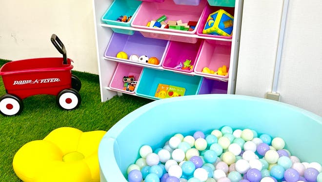 『12/5~12/7は50%オフ』上北沢駅1分!✨大型トランポリンと大型すべり台ありの貸切キッズスペース🎶の写真7