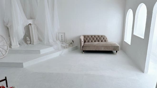 24時間営業 維持費、追加金無し・1時間~可・駅3分】広々撮影スタジオ3室/自然光/ポートレート/白ホリスタジオ/難波5分の写真3