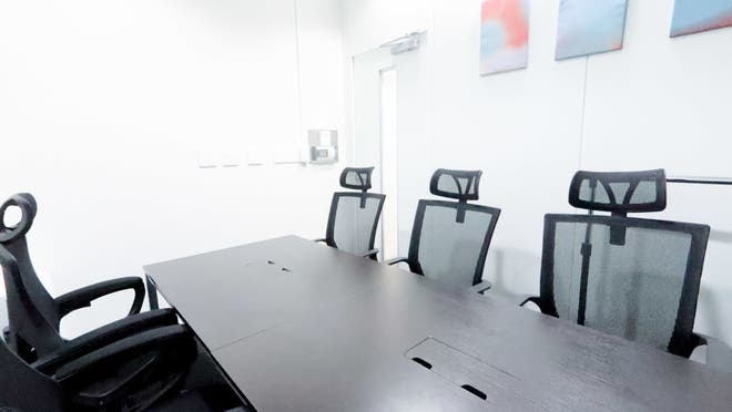 【五反田駅 徒歩1分!完全個室!8名利用可!】大型モニター・WiFi無料・オフィスチェア!ふれあい貸し会議室 五反田No81の写真5