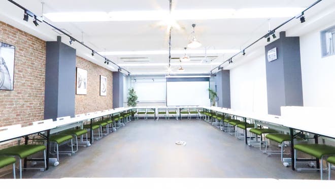 【五反田駅 徒歩1分!大型会議室!91名利用可!】高性能プロジェクター・マイク・WiFi無料!ふれあい貸し会議室 五反田No79の写真12