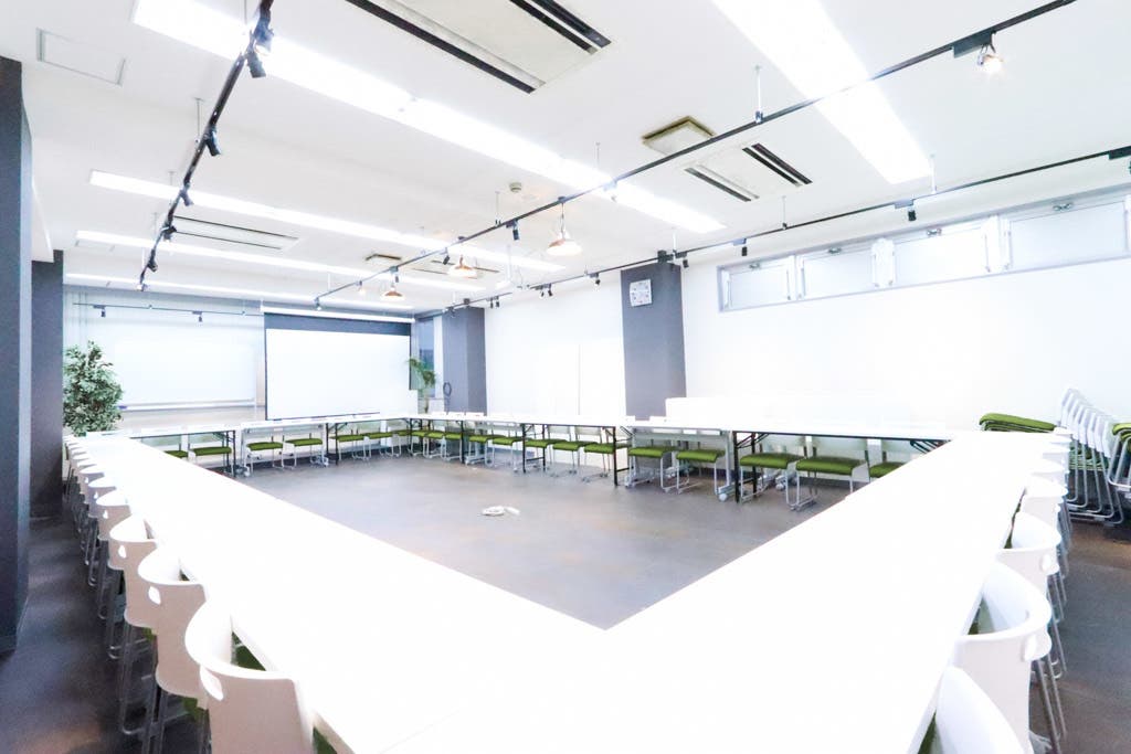 【五反田駅 徒歩1分！大型会議室！91名利用可！】高性能プロジェクター・マイク・WiFi無料！ふれあい貸し会議室 五反田No79の写真14