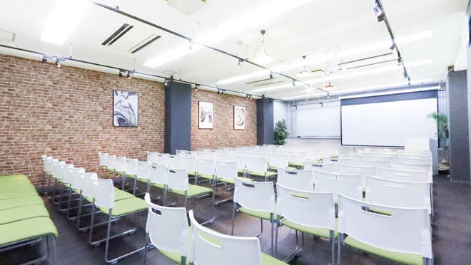 【五反田駅 徒歩1分!大型会議室!91名利用可!】高性能プロジェクター・マイク・WiFi無料!ふれあい貸し会議室 五反田No79の写真17