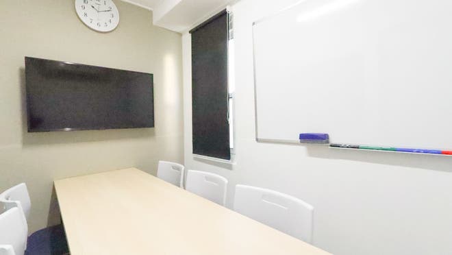 【目黒駅正面口 15秒!駅直結アトレ目黒2隣り!6名】モニター・ホワイトボード・WiFi無料!ふれあい貸し会議室 目黒No84の写真2