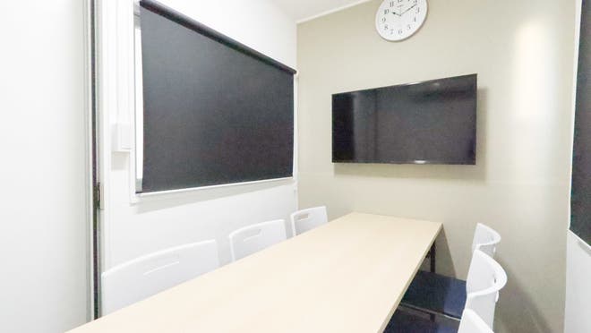 【目黒駅正面口 15秒!駅直結アトレ目黒2隣り!6名】モニター・ホワイトボード・WiFi無料!ふれあい貸し会議室 目黒No84の写真3
