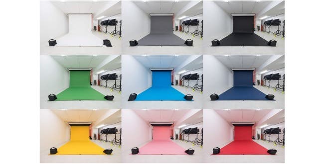 【無料】横幅2.7m背景紙×10色＋ブツ撮り用PVC 背景（100cm×200cm）９色の画像1