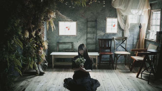 【4m超えドライフラワー造形】本格的撮影スタジオ|漆喰壁|レンガ壁|カーテン装飾|カフェ板|タイル床|アパレル|背景×10の写真9