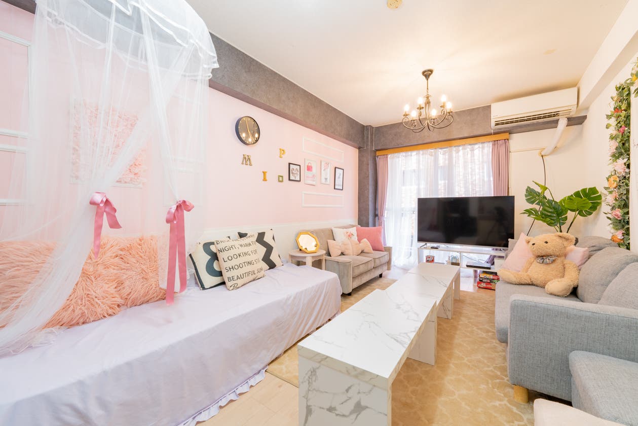 ✨ビデオライト、リングライト📸ゴミ捨て無料💁‍♀️池袋徒歩2分 | 最大15名 | 天蓋付きベッド |の写真7